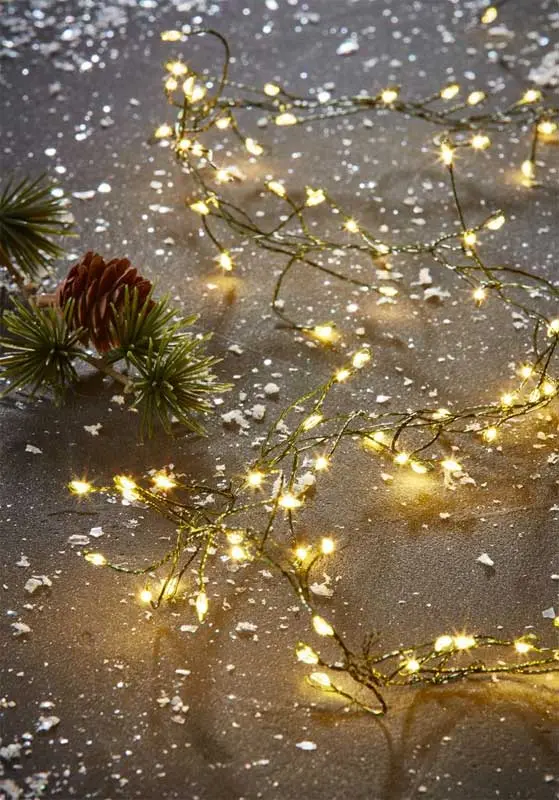 Dekorativne novogodišnje lampice 11m 600 LED Wickel