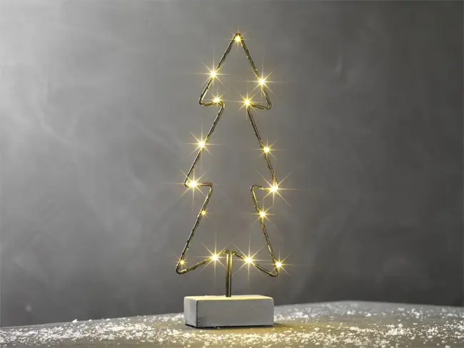 Novogodišnja LED svetleća jelka 33cm Galar