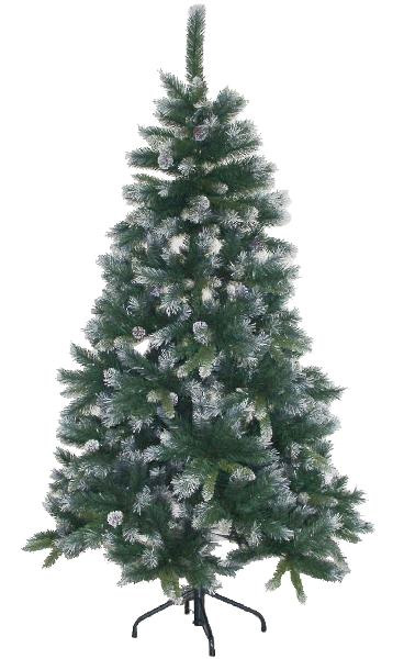 Novogodišnja Jelka Sa Belim Vrhovima 210 cm - White Christmas - 41-422