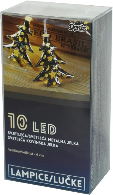 LED svetleće metalne jelkice