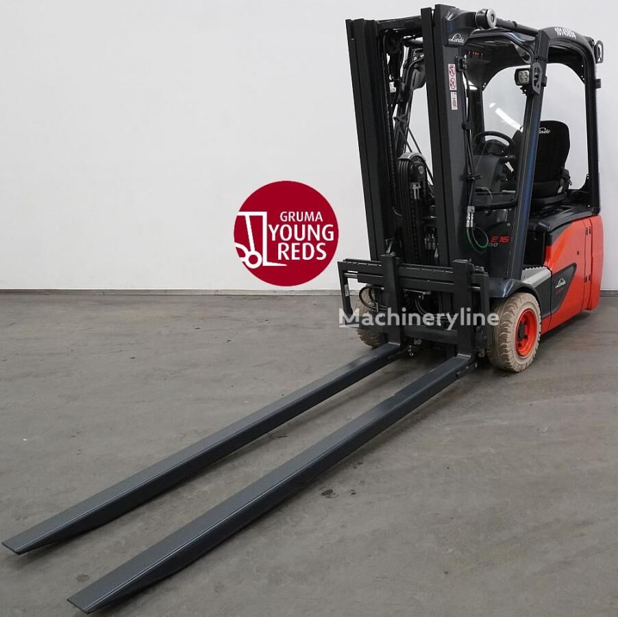 Linde E 16 C EVO 386-02 električni viljuškar