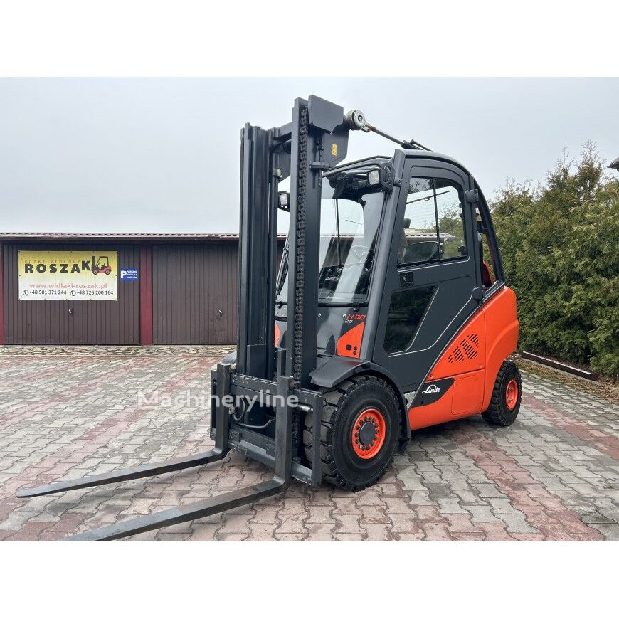Linde H30T-02 viljuškar na gas