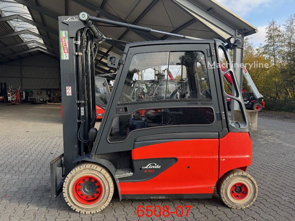 Linde E 50 HL 01 električni viljuškar