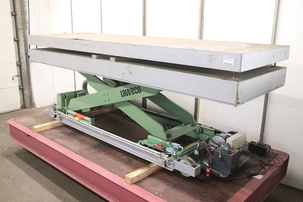 LAWECO Traglast 2000 kg 4000 x 1420 mm makazasti paletar