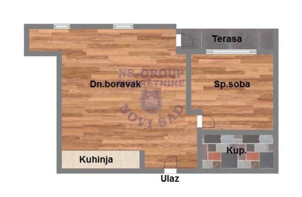 Dvosoban stan na prodaju, 42m2, 152.820€
