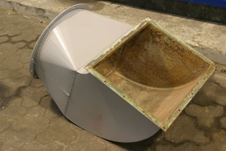 Stahl 550×450/515 mm ventilaciona oprema