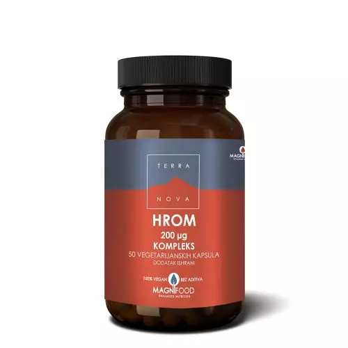 Terranova Hrom 200IU 50 kapsula