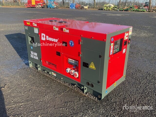 Prodaje se Bauer GFS-16 ATS diesel generator na aukciji