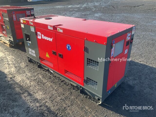 Prodaje se Bauer GFS-50 ATS diesel generator na aukciji