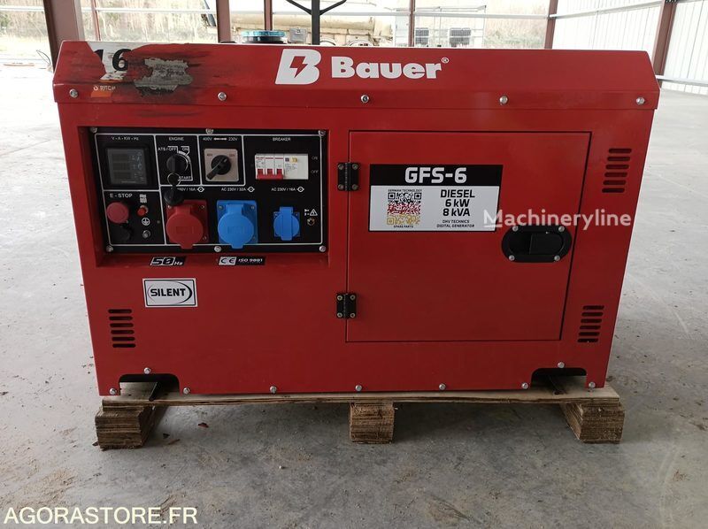 Prodaje se Bauer GFS diesel generator na aukciji