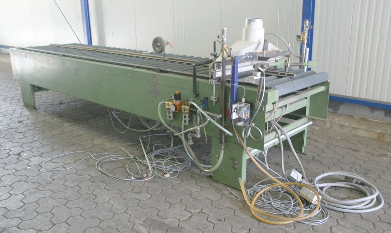 Wemhöner Typ 950 x 4600 mm valjkasti transporter