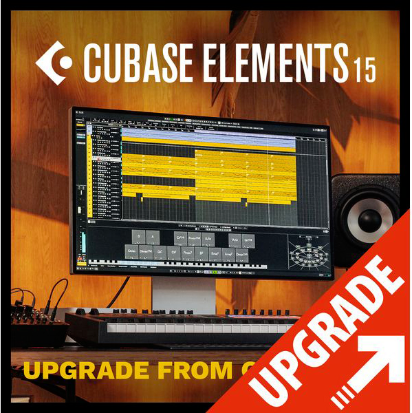 Steinberg Cubase Elements 15 Upgrade from LE DAW softver (Download)