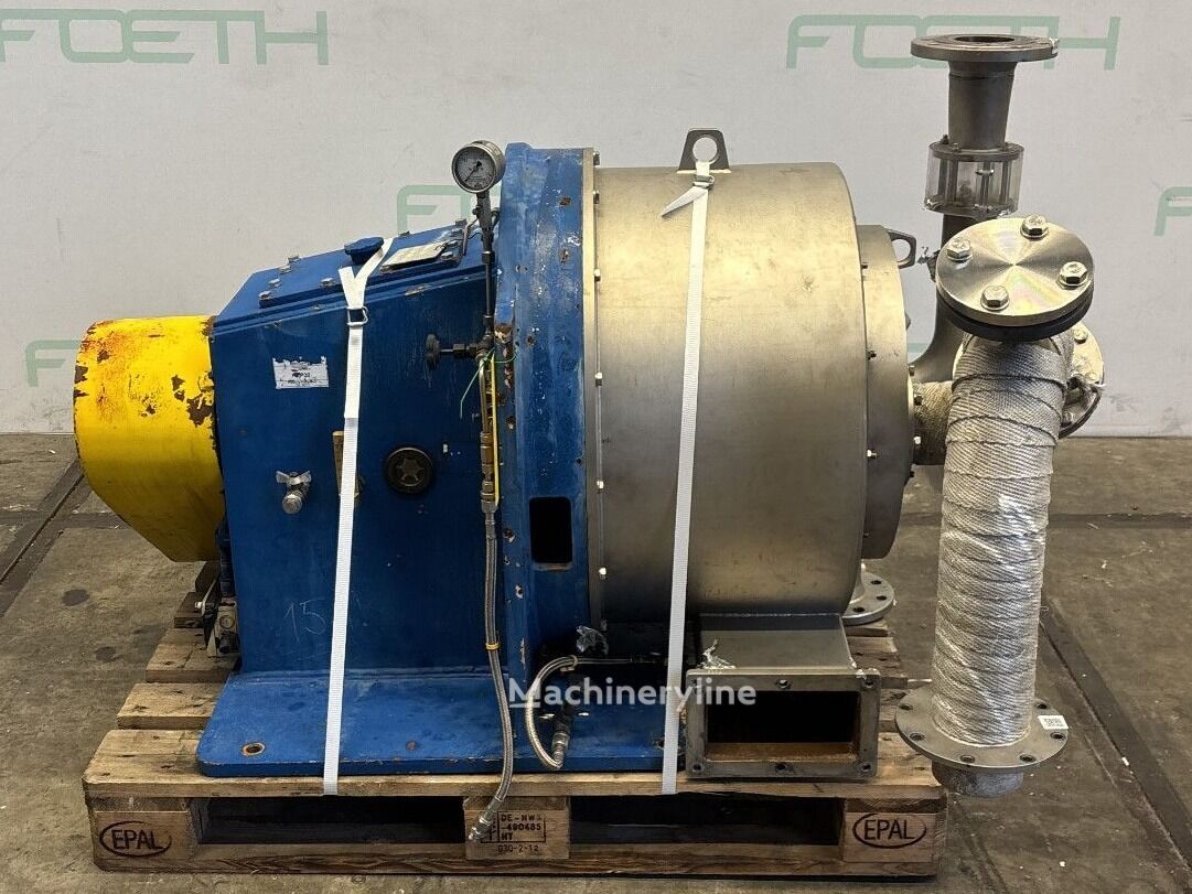 Siebtechnik C 402 G — “TURBO-CASCADE” sliding centrifuge - Pushe centrifuga