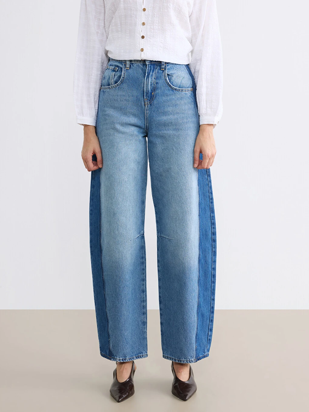 LCW Jeans Ženske Farmerke Sa Širokim Nogavicama