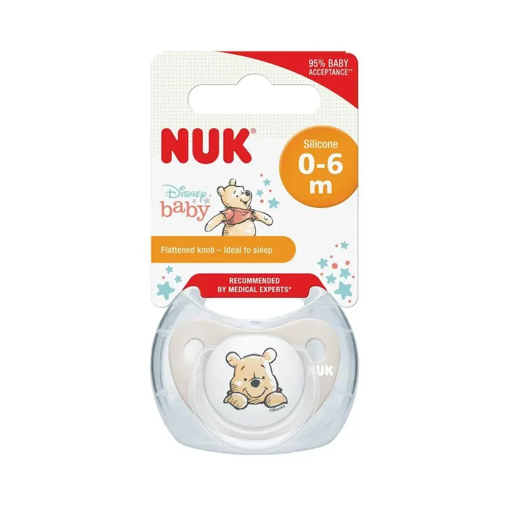 Nuk Silikonska varalica Winnie the Pooh, 0-6m