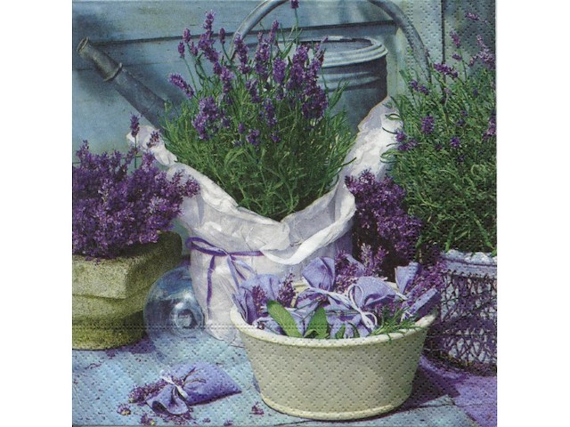 Salveta C_153 - 33x33cm - Cveće Lavanda