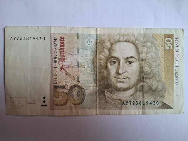 50 maraka 1993 NEMAČKA