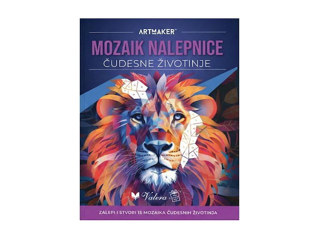 Mozaik nalepnice: Čudesne životinje
