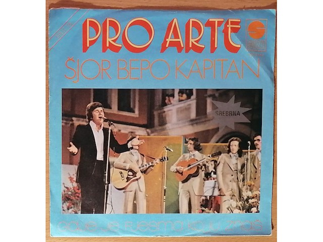 SP PRO ARTE - Šjor Bepo kapitan (1976) 2. press, MINT