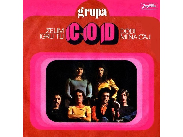 GRUPA COD - DODJI MI NA CAJ Vinyl, 7`, 45 RPM, Single