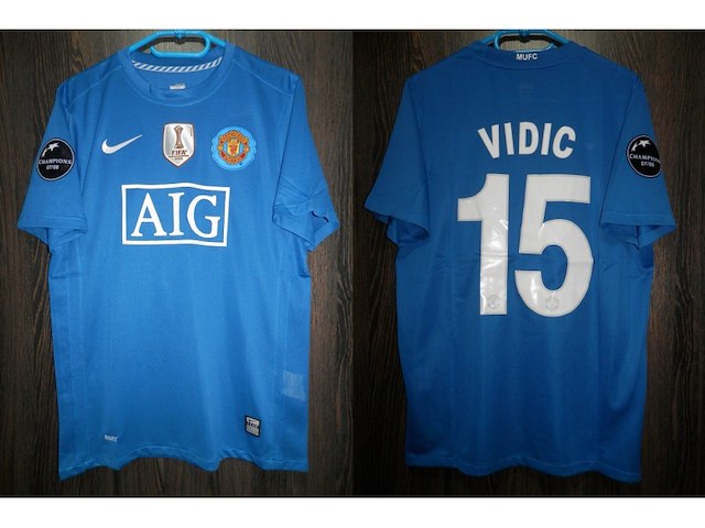 Manchester United dres 2008-09 Nemanja Vidić 15
