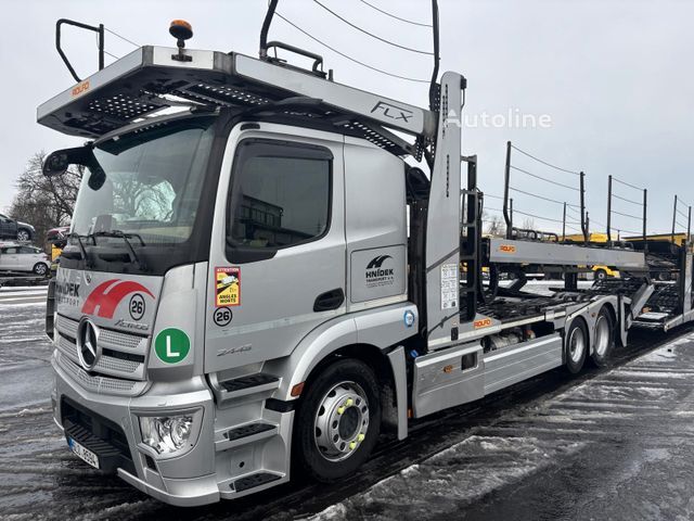 Mercedes-Benz Actros 6x2 ROLFO FLX VDI autotransporter + prikolica autotransportera