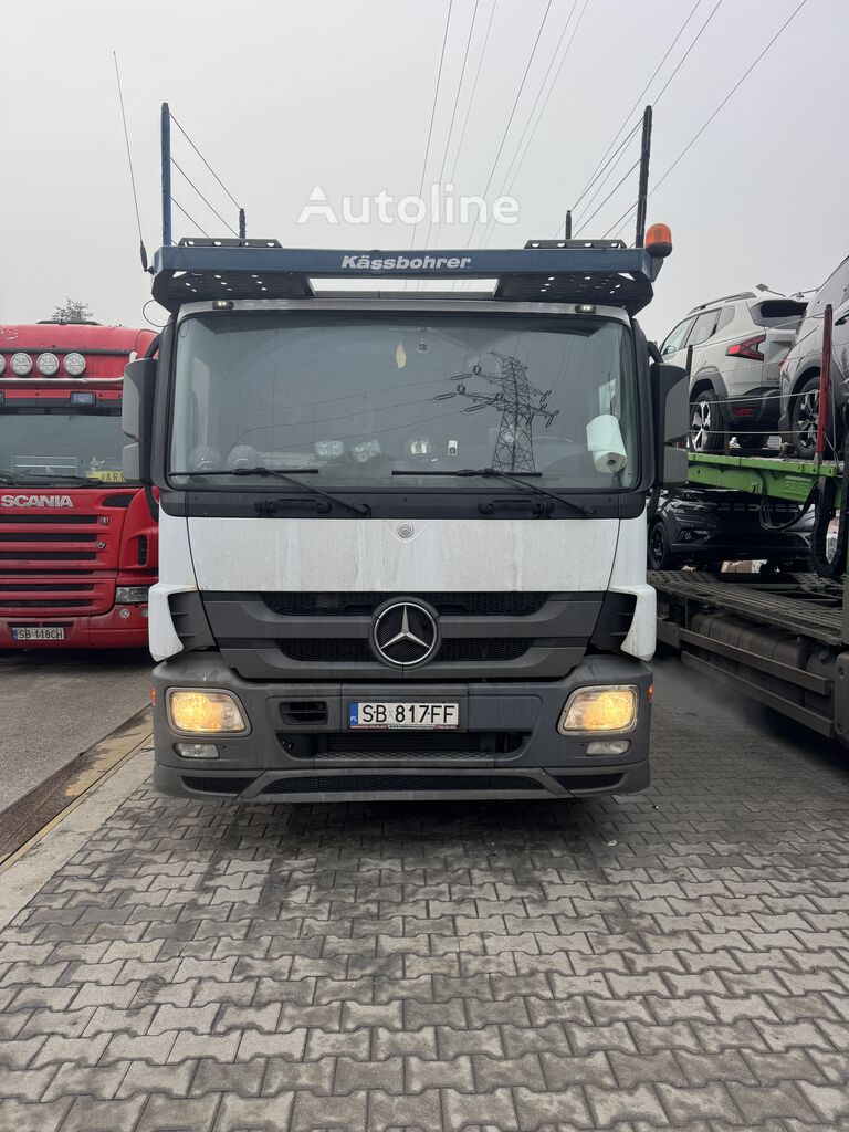 Mercedes-Benz Actros 1841 autotransporter + prikolica autotransportera