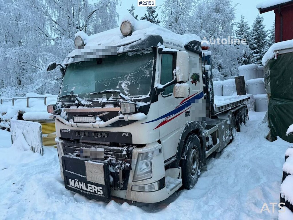 Volvo 2018 Volvo FM500 brøyterigget tridem krokbil autotransporter
