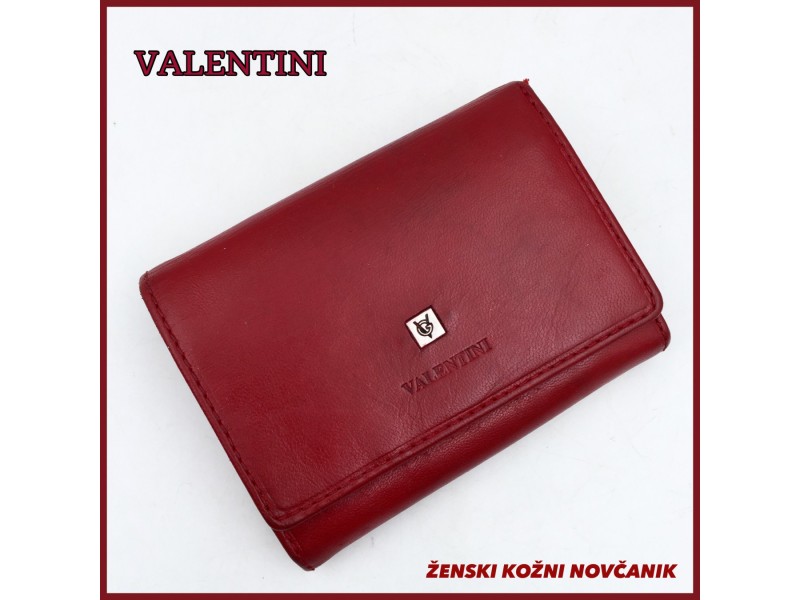 VALENTINI - ŽENSKI KOŽNI NOVČANIK