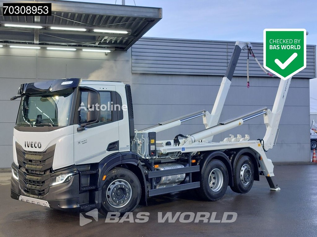 Novi IVECO X-Way 420 X-Way 6X2 NEW! Meiller AK16MT skiploader Automatic Eur kamion autopodizač kontejnera