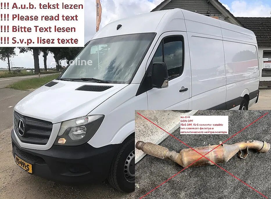 Mercedes-Benz Sprinter 313 CDI Euro 5 L3H2 Lang Hoog Maxi Airco minibus furgon