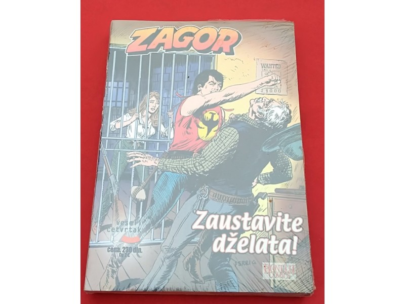 Tri nova stripa u najlonu Zagor -Dilan Dog