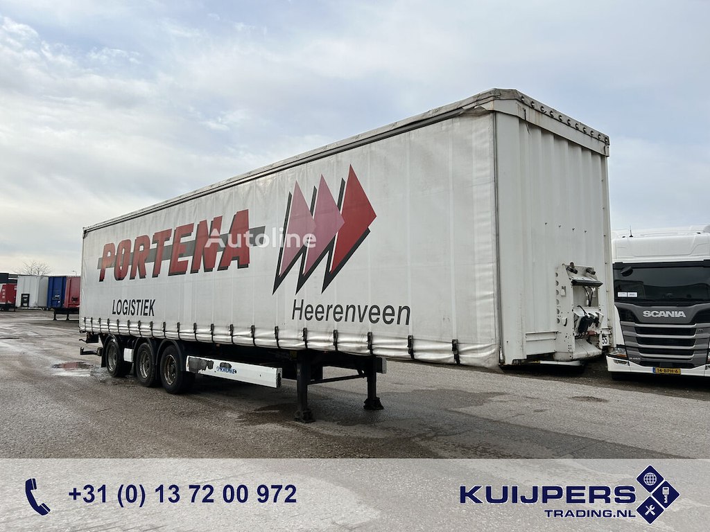 Krone Profi Liner / Curtainside poluprikolica sa kliznom ceradom