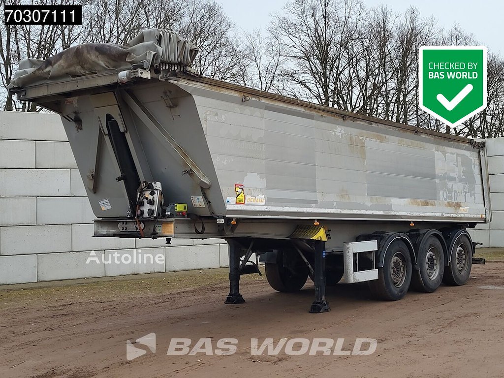 Benalu BEN 3 axles 32m3 poluprikolica kipera