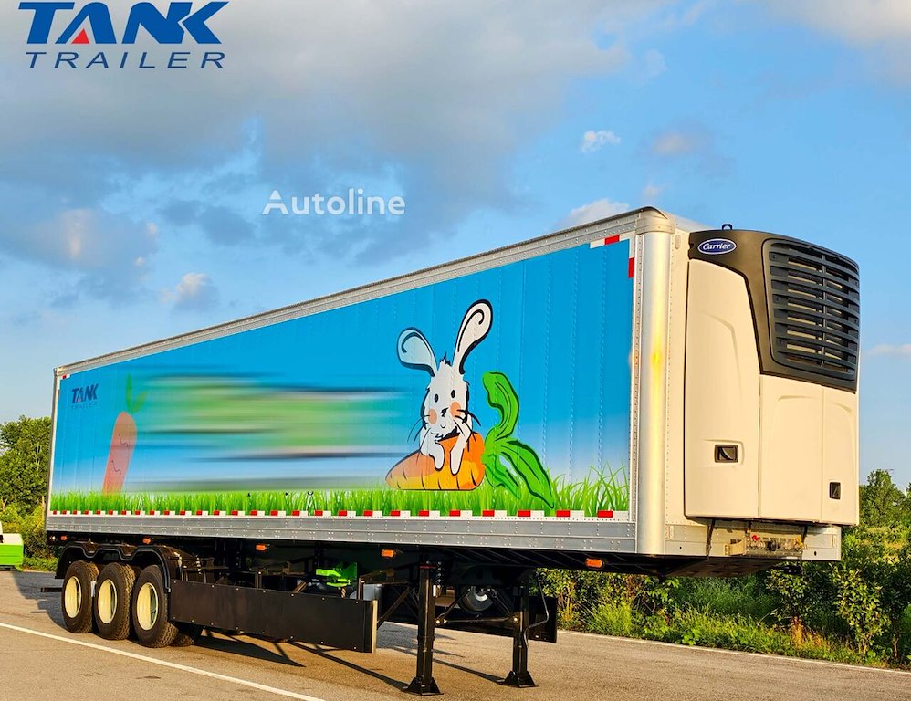 Nova Tank 48FT Refrigerated Semi Trailer With CARRIER Brand Refrigeration poluprikolica hladnjača