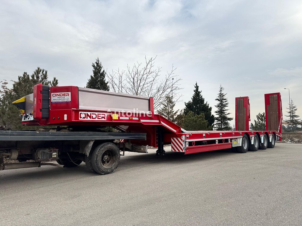 Nova Onder Trailer AGM04 low-loader 4 axle heavy-duty semi-trailer poluprikolica sa niskom platformom