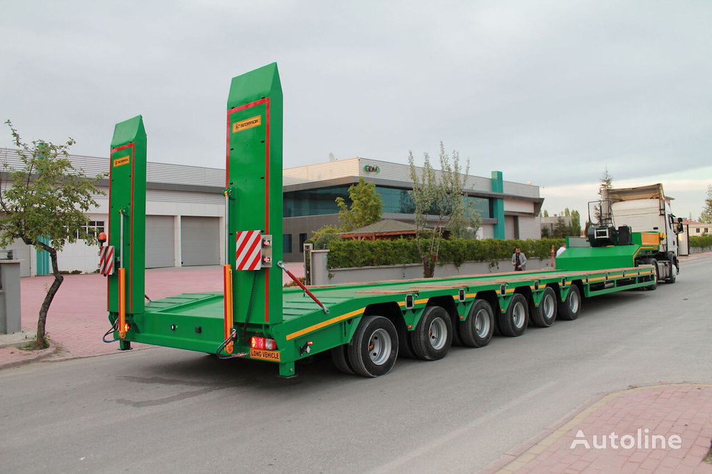 Nova Scorpion Trailer 2026 NEW 6 AXLE (MANUFACTURER COMPANY) poluprikolica sa niskom platformom
