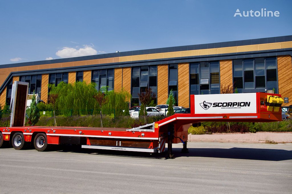 Nova Scorpion Trailer 2026 NEW 3 AXLE (MANUFACTURER COMPANY) poluprikolica sa niskom platformom