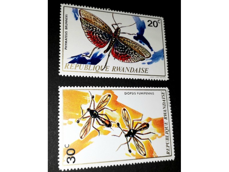 Ruanda - insekti MNH