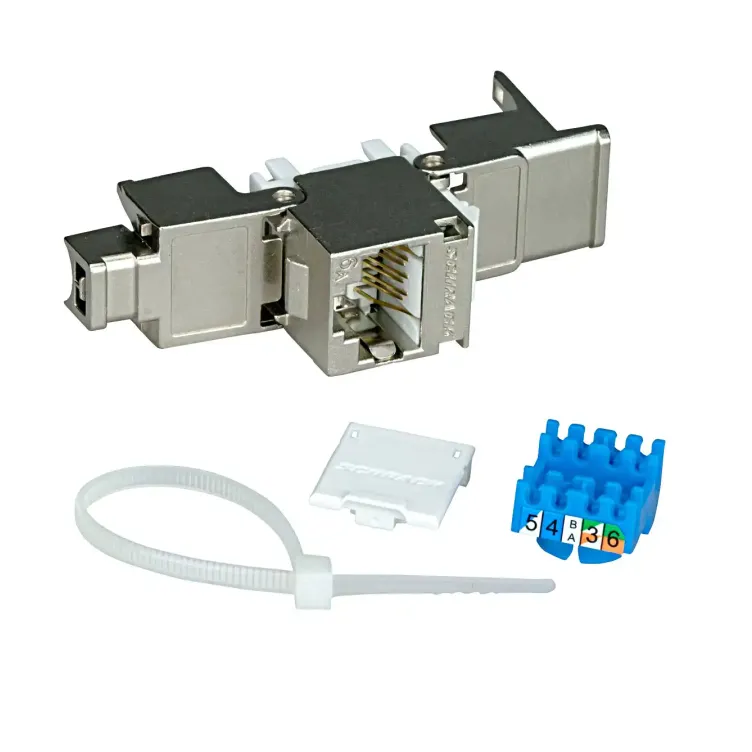 Modul RJ-45 kat. 6A 10G STP (SFB) HSEMRJ6GS2 Schrack
