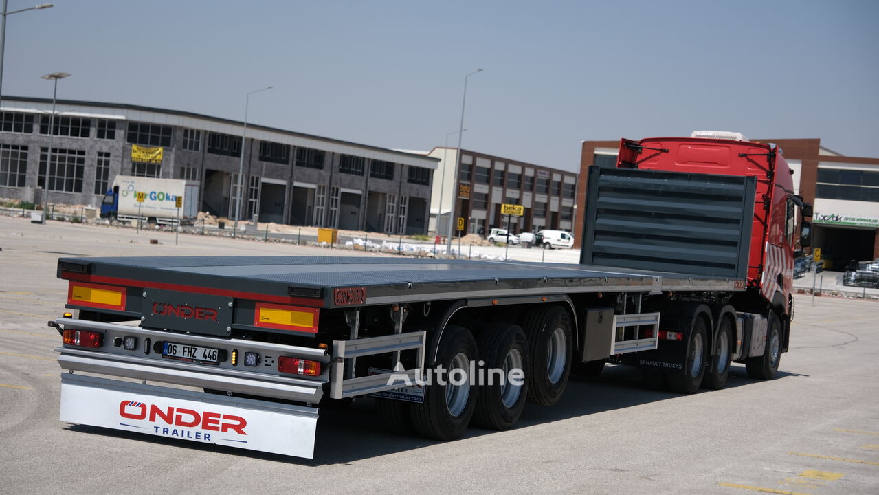 Nova Onder Trailer AGM03 HD flatbed semi-trailer 3 axl poluprikolica platforma