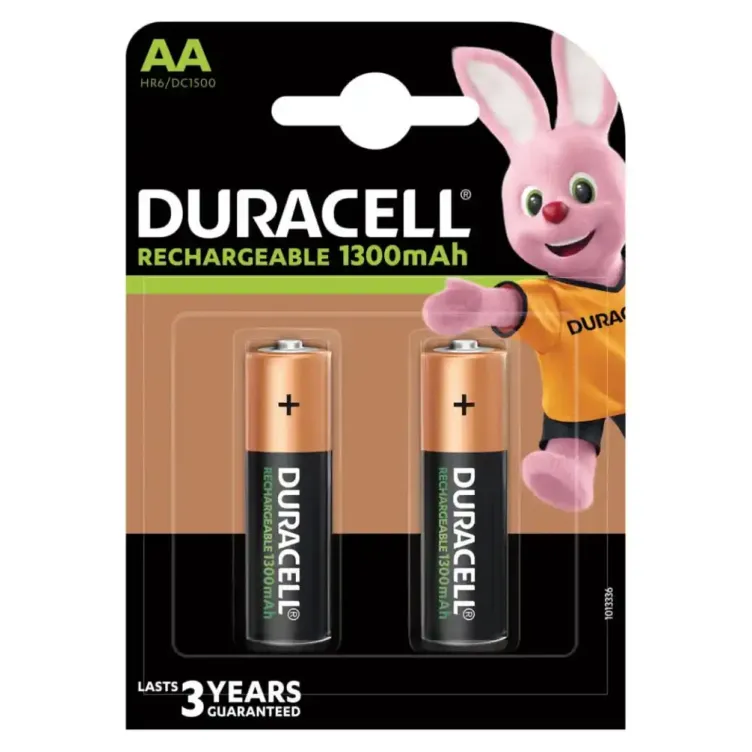 Punjiva baterija Duracell AA 1300 mAh/punjiva/2/1 pak