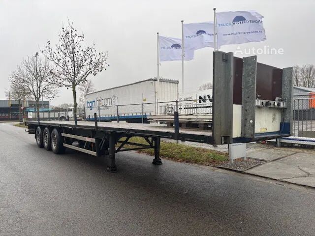 Groenewegen Open trailer Alu sidebords Bankiray-Omega DRO-14-27 poluprikolica sa ravnom platformom