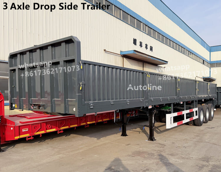 Nova Titan Drop Side Trailer poluprikolica sa ravnom platformom