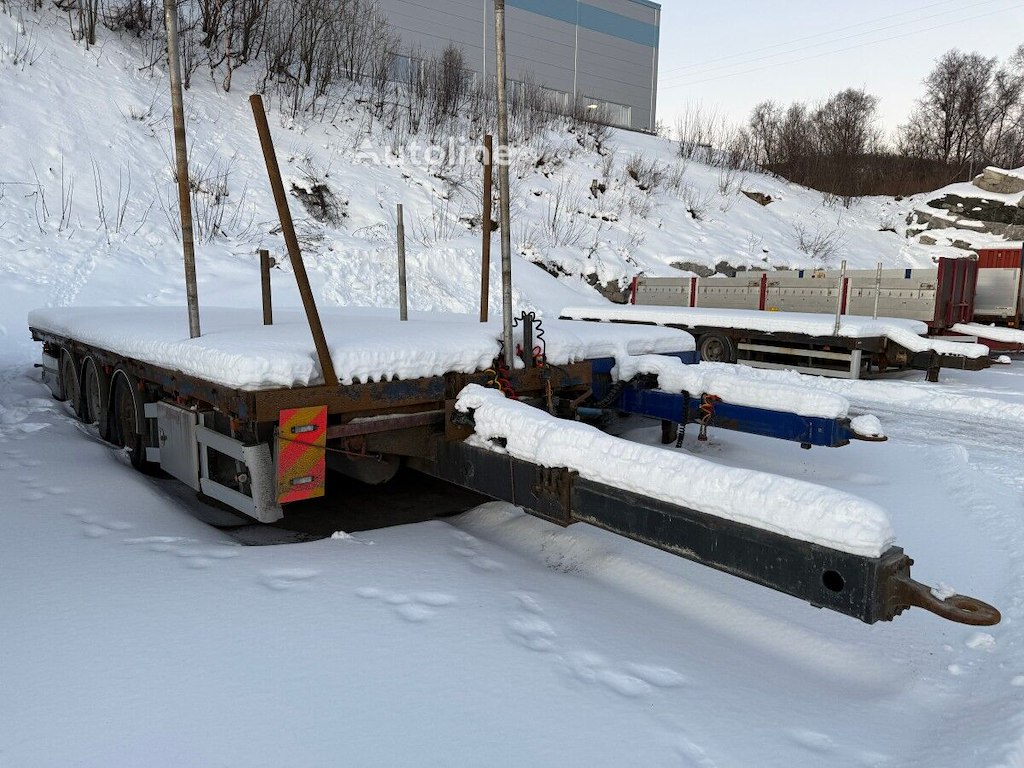 Prodaje se Närko Brakkehenger prikolicu sa ravnom platformom na aukciji