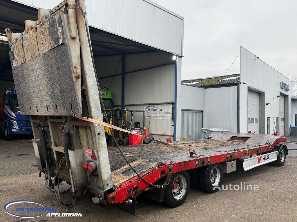 Damm SL 28M Leaf spring, Loading ramp prikolica sa niskom platformom