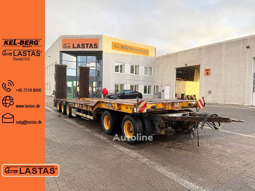 Goldhofer Plant trailer / Baumaschinenanhänger / Maskinanhæn prikolica platforma