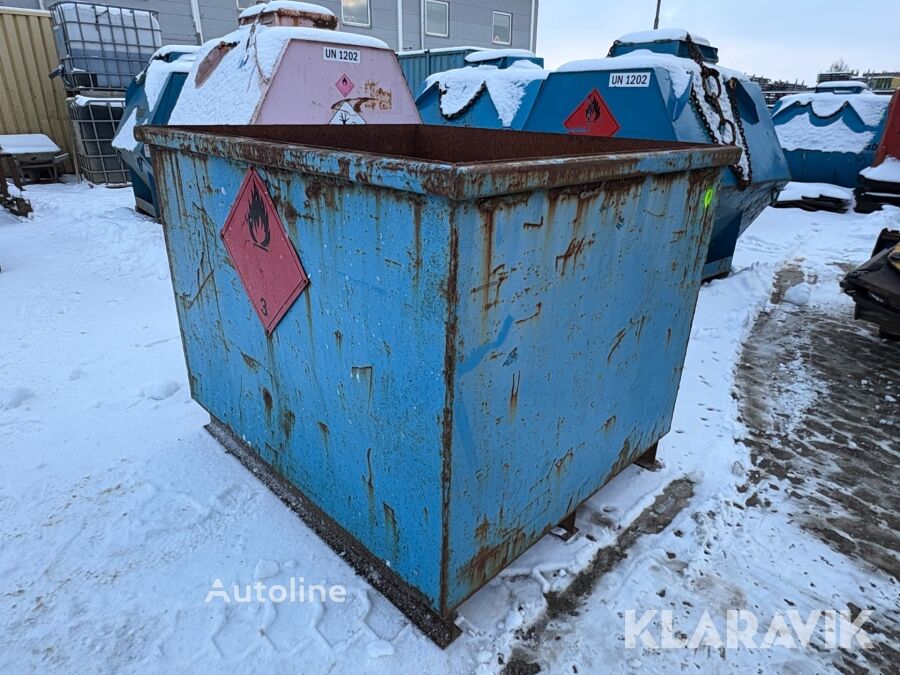 Prodaje se Stålcontainer kontejner za glomazni otpad na aukciji