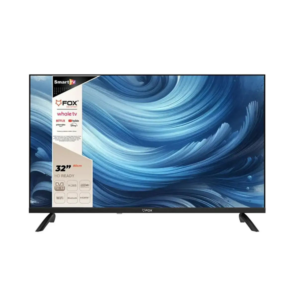 Televizor Fox 32WHA450C Smart, DLED, HD Ready 32''(81cm), DVB-T/T2/C/S/S2