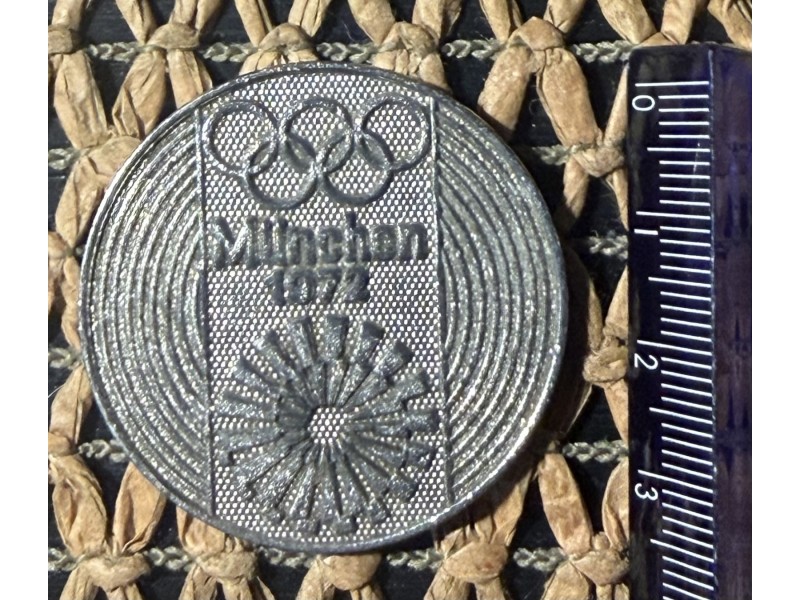 plaketa Olimpijske Igre Minhen 1972.g Nemacka sport